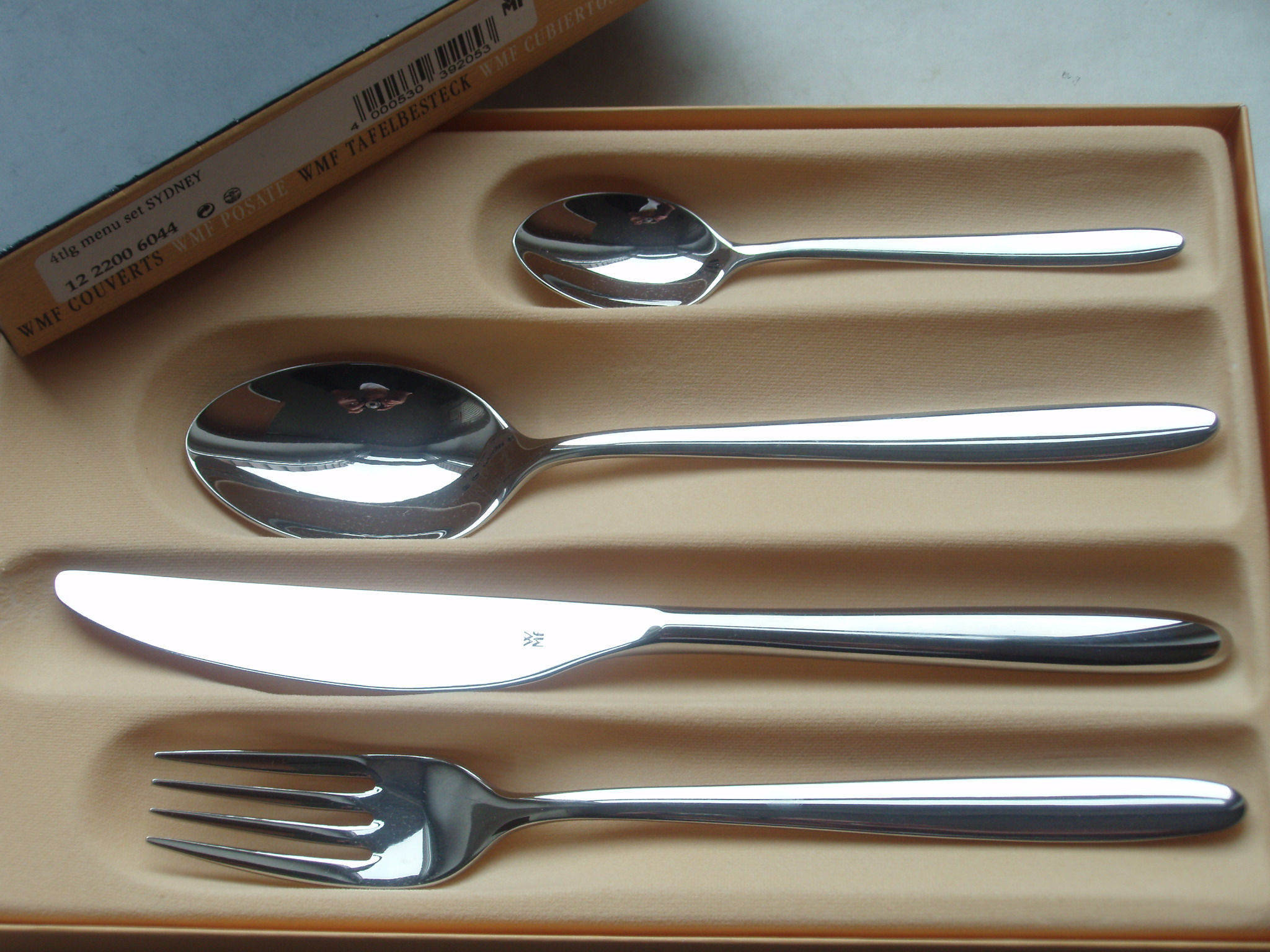 online-bestecke - WMF - Sydney - Cromargan - verschiedene Besteckteile ...